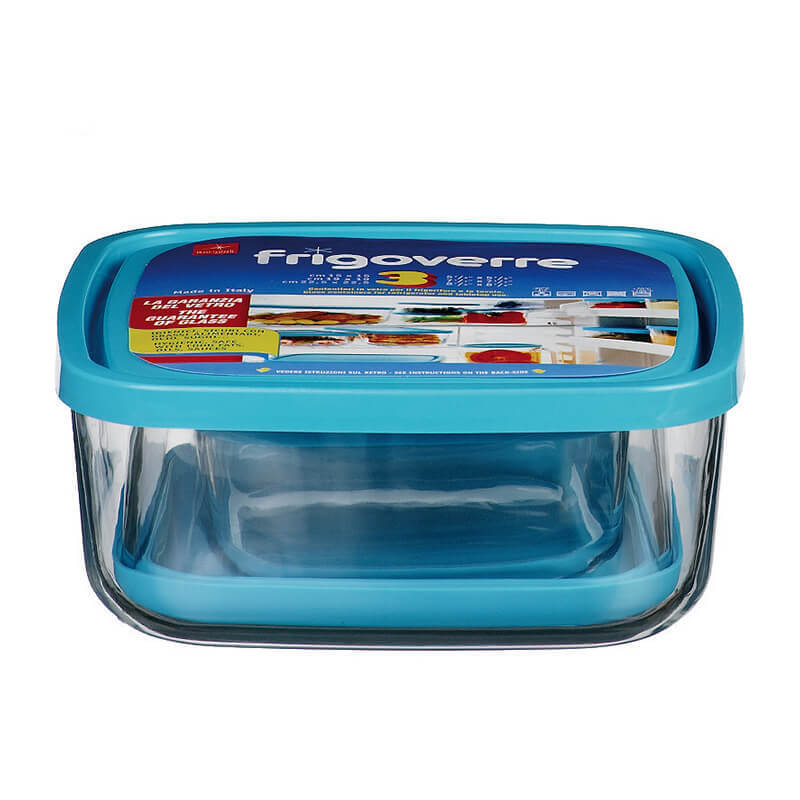 Frigoverre Classic Set 3 pcs Square Food Container – Bormioli Rocco